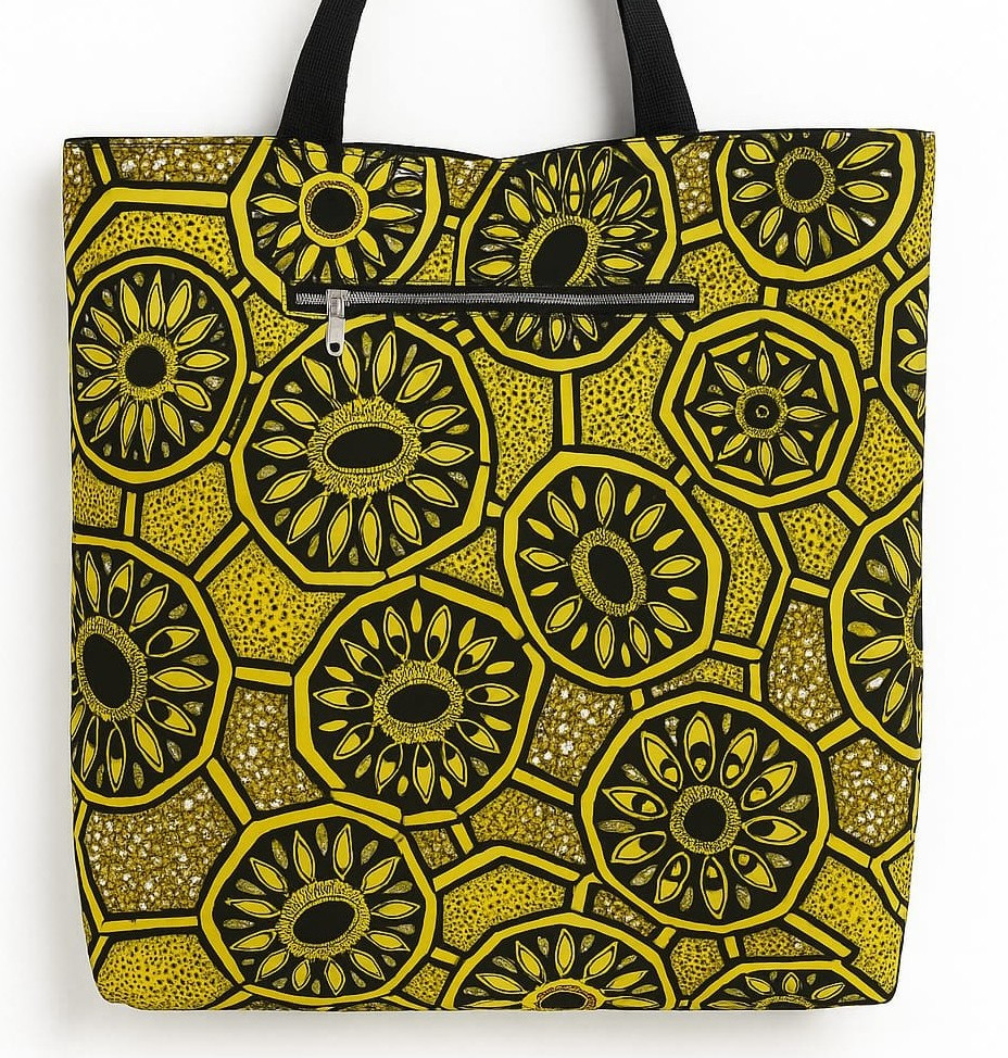 Reversible Tote: Citrus - SHONA Congo Store