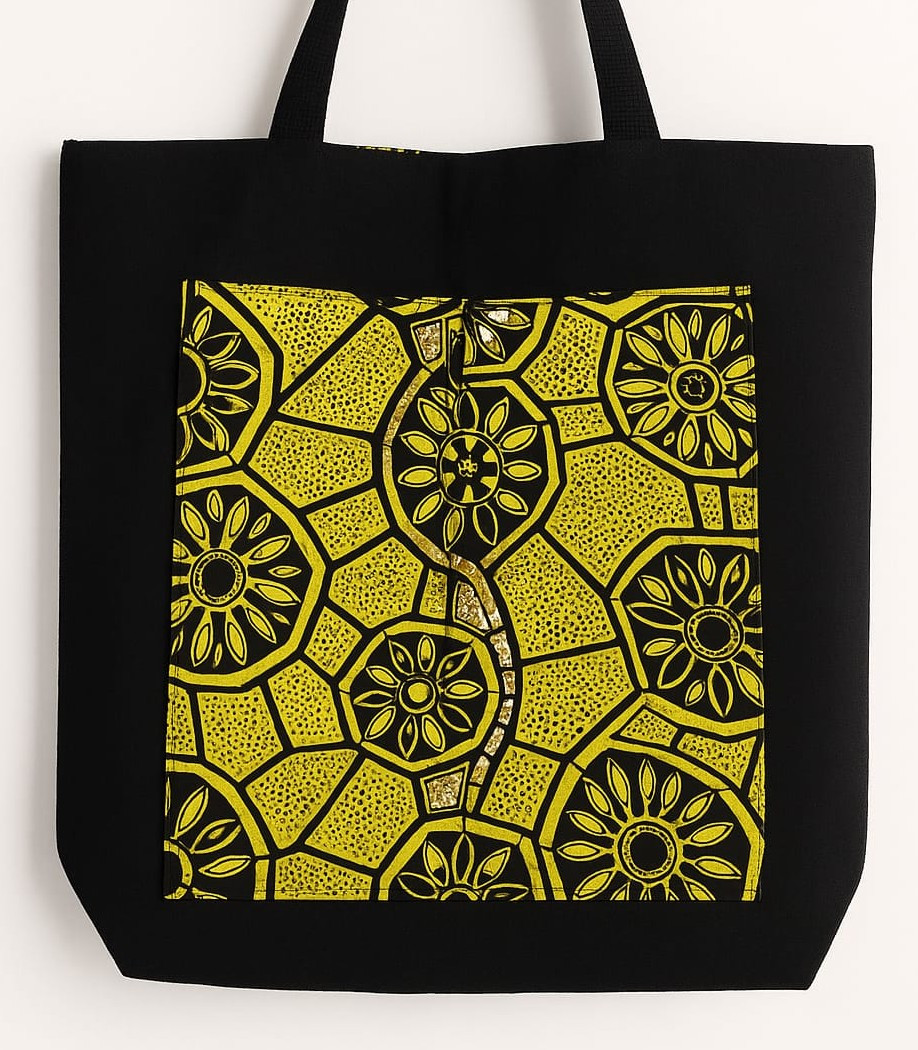 Reversible Tote: Citrus - SHONA Congo Store
