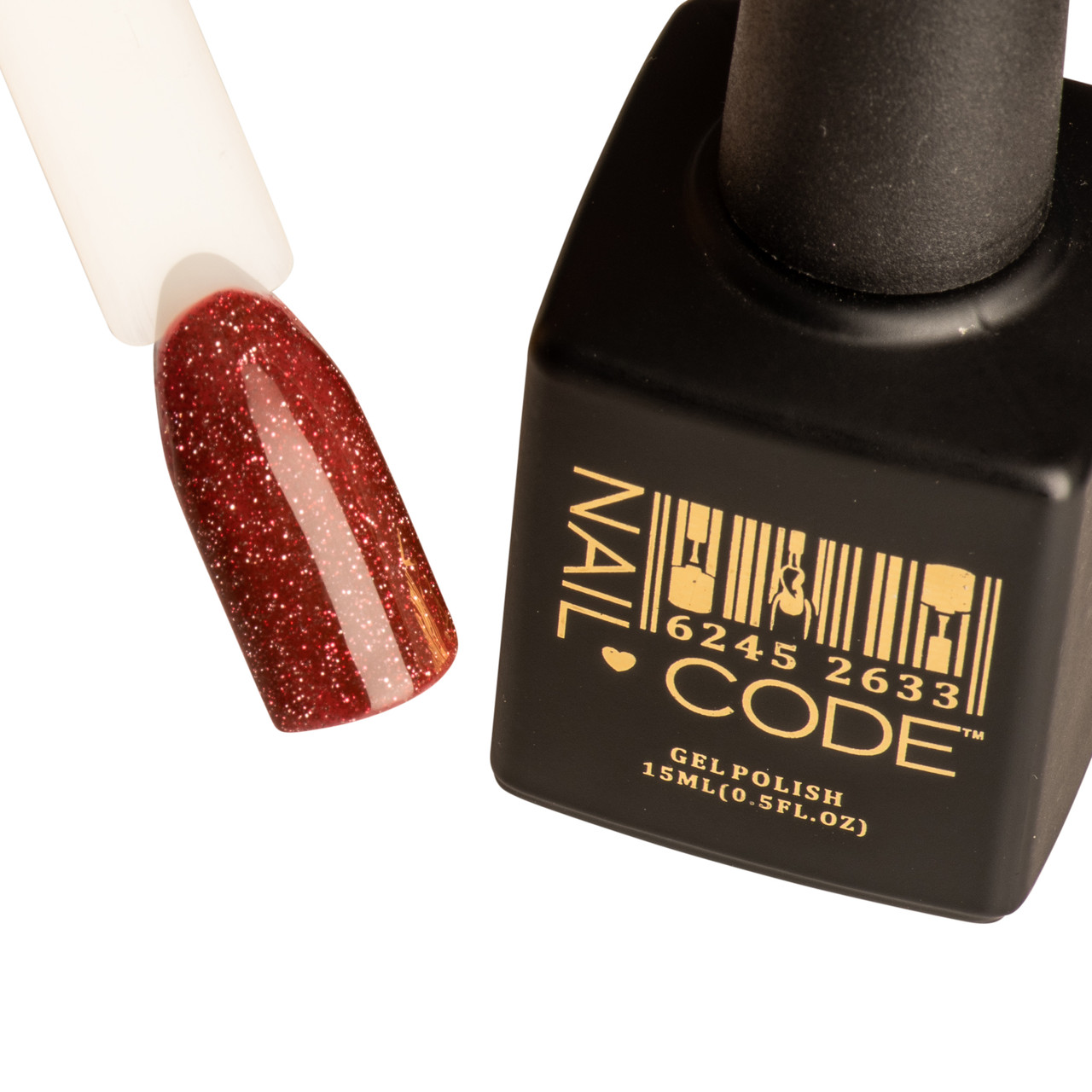 Nail Code Gel Polish - Reflect Red - Pronail Essentials