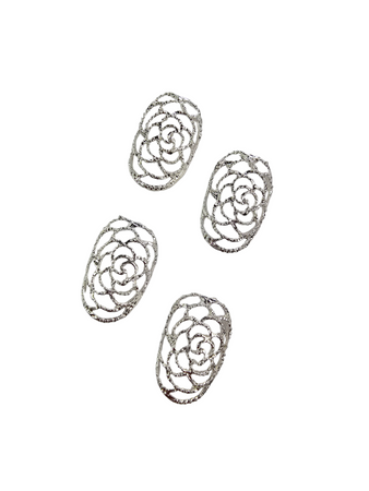 Silver Rose Covers - Pronail Essentials