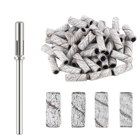 Mini Premium Zebra Sanding bands - 100pack - 240grit - Pronail Essentials