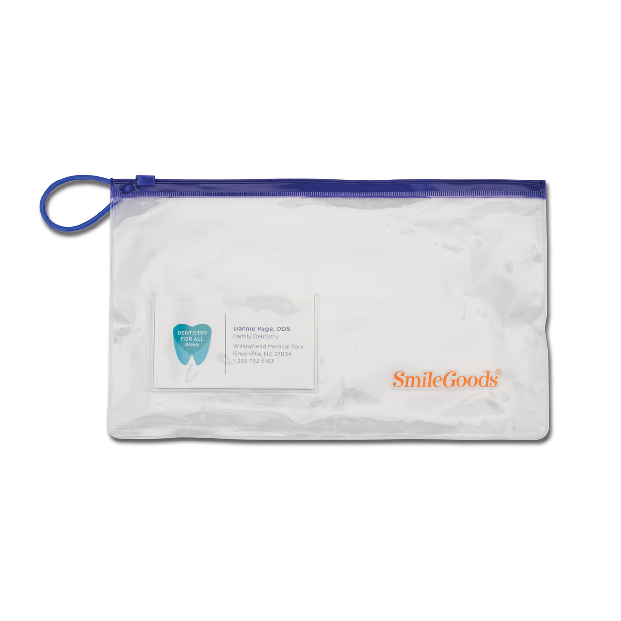 Personalized SmileGoods Clear Unfilled 6 x 10 Patient Paks 72/Pack ...