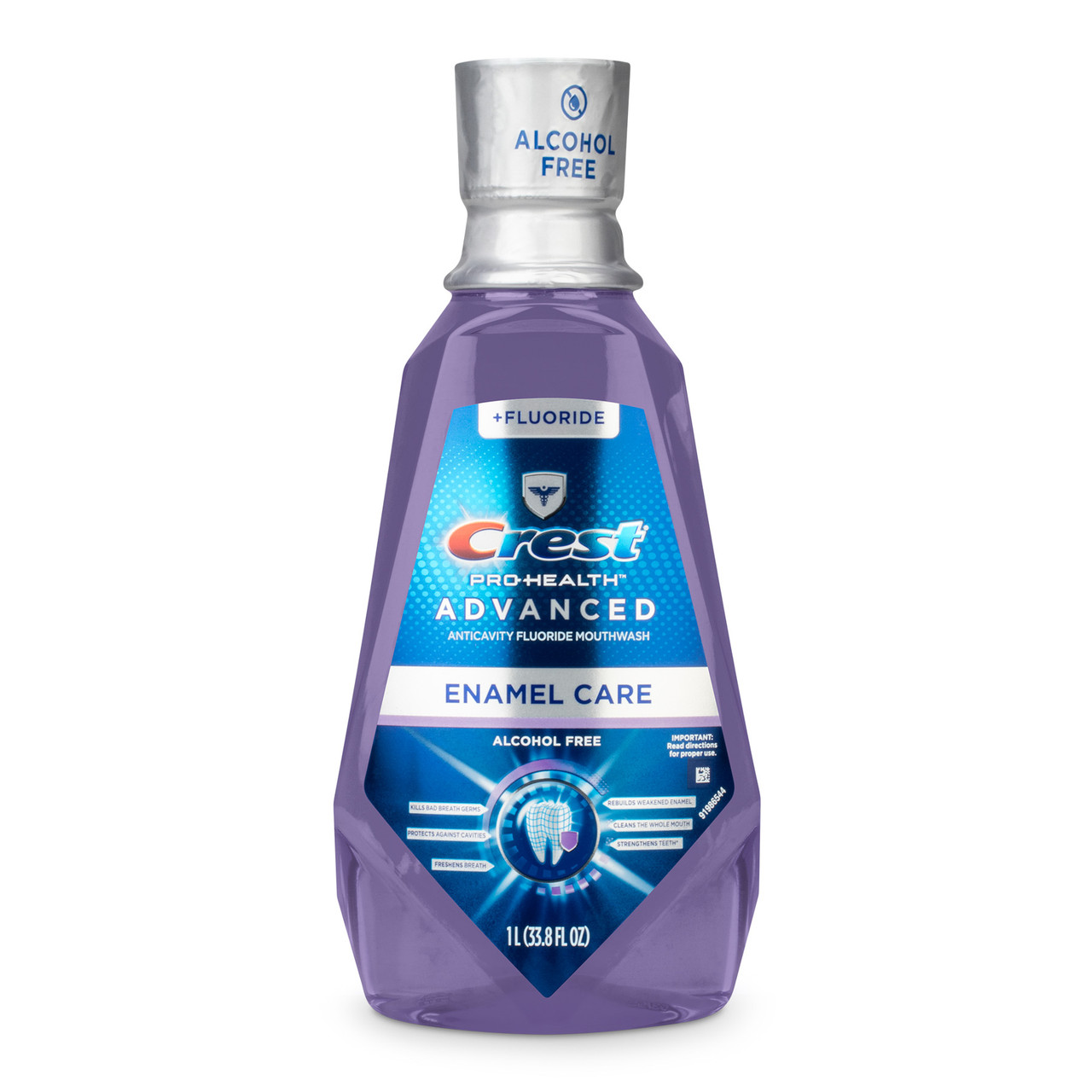 Crest Advanced Enamel Care Alcohol-Free Mouthwash | Practicon, Inc