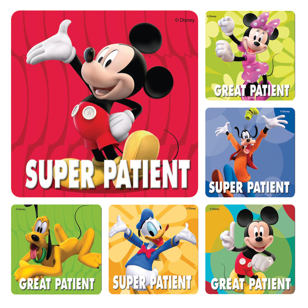 Smile Aisle™ Disney Patient Stickers 100/Pack | Practicon Inc.