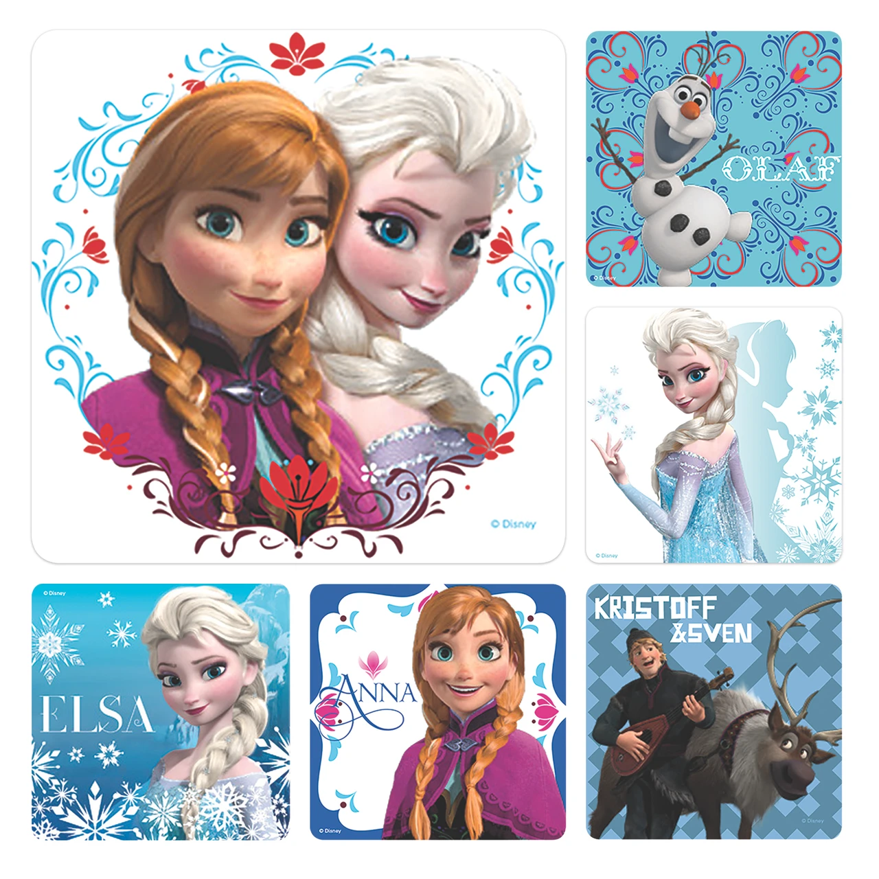 Disney Frozen Stickers 100/Roll | Practicon Inc