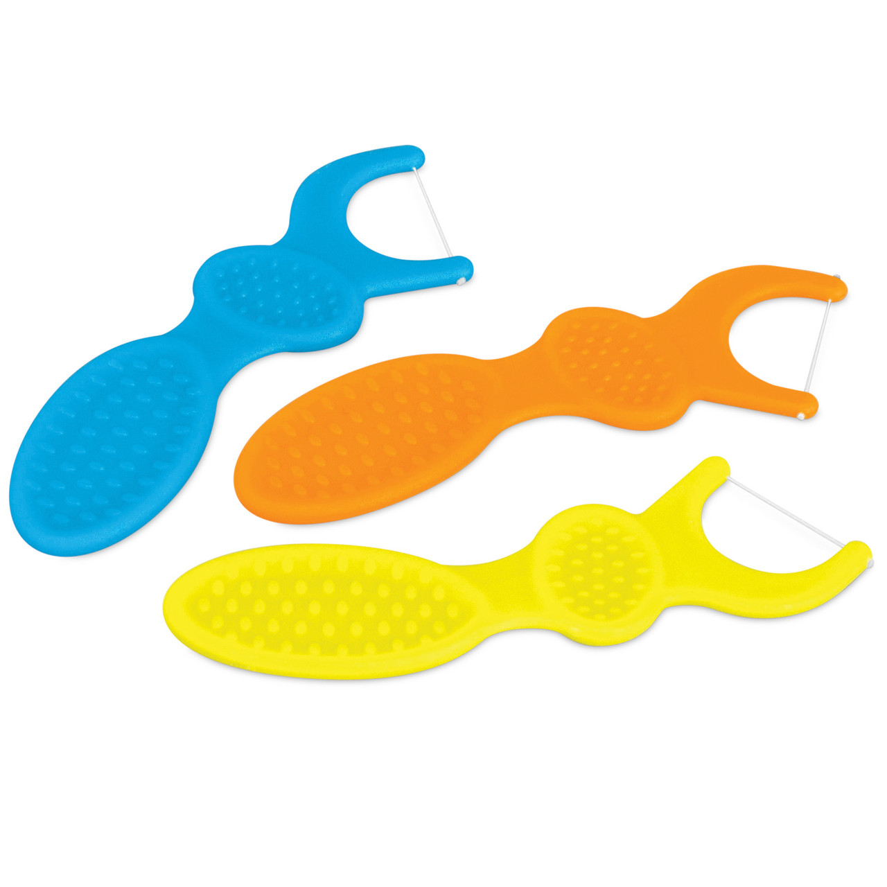 Plackers Kidz Dual Gripz Flossers Sample Packs 144/Pack | Practicon Inc