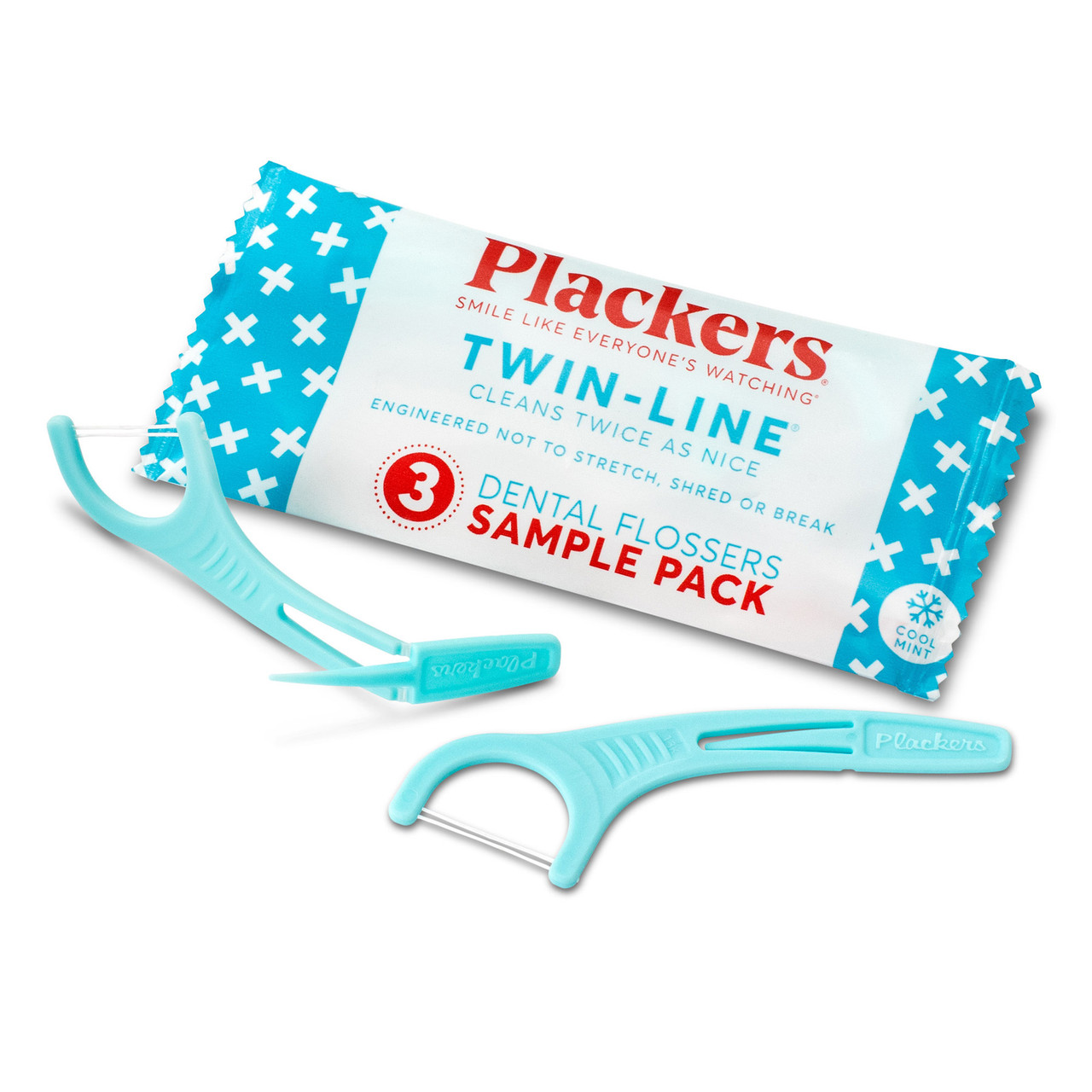 Plackers Twin-Line Flossers 144/Pack | Practicon Inc