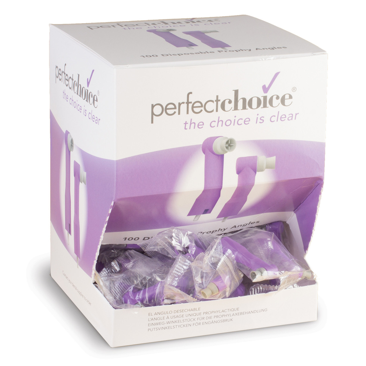 Perfect Choice Soft Prophy Angles Bulk 500/Box | Practicon