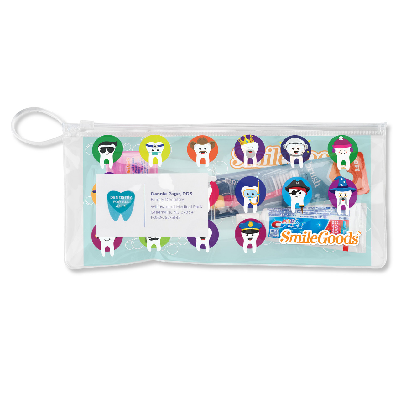 SmileGoods Sparkle Child Patient Paks 72/Case | Practicon Inc