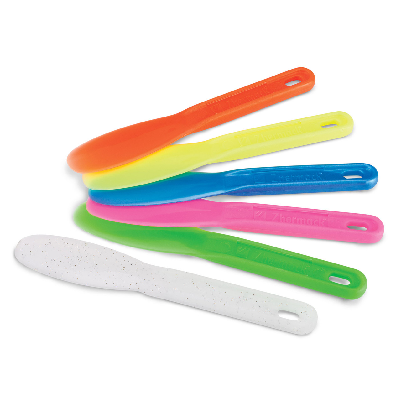Colored Mixing Spatulas 6/Pack | Practicon Inc