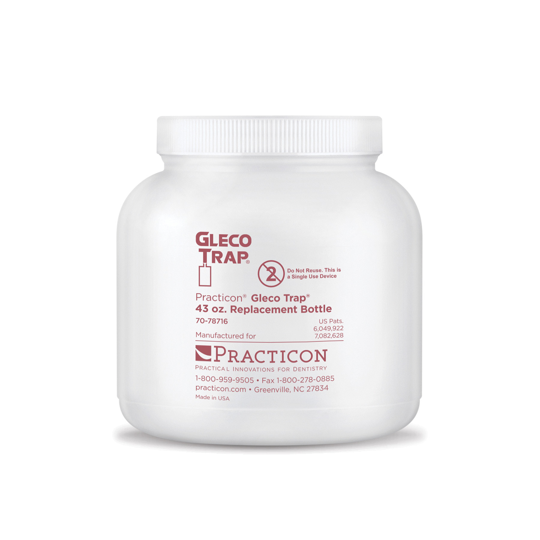 Gleco Trap® | Best for Dental Plumbing | Practicon Inc