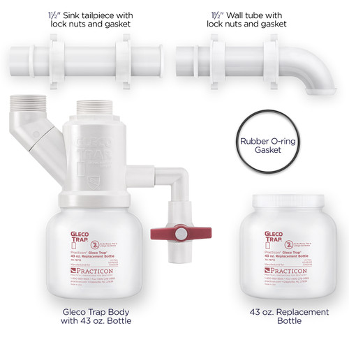 Gleco Trap System 43 oz. | Practicon Inc