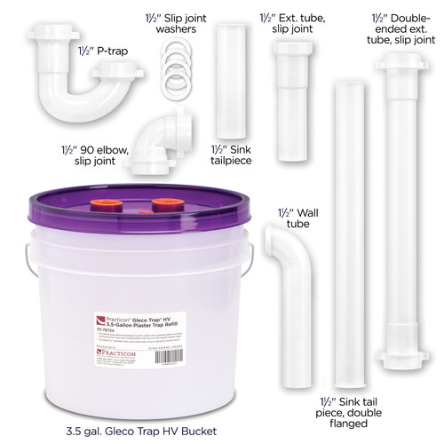 Gleco Trap System 3.5-Gallon HV Kit | Practicon Inc