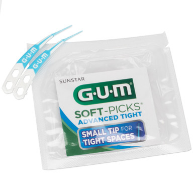 GUM Soft-Picks Advanced Tight 220/Pack | Practicon Inc
