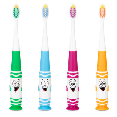 Crayola Pip-Squeaks Soft Child Toothbrush 12/Pack | Practicon Inc