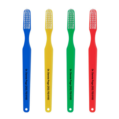 Personalized PRACTIvalu Adult Toothbrushes | Practicon Inc