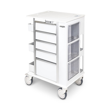 Insight 5-Drawer Hygiene Cart with Elock | Practicon, Inc.