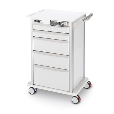 Insight Storage Cart with 3" Casters and Elock | Practicon, Inc.