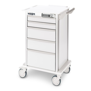 Insight Storage Cart with 5" Casters and Elock | Practicon, Inc.