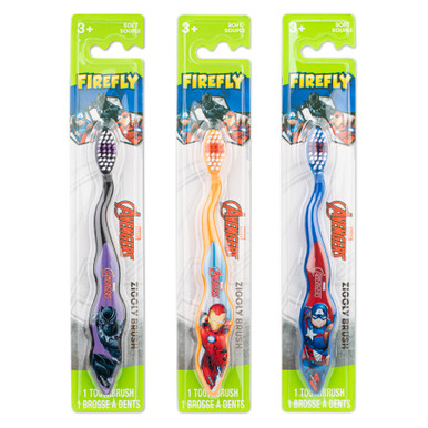 Firefly Kids Avenger Assorted Soft Toothbrush | Practicon, Inc