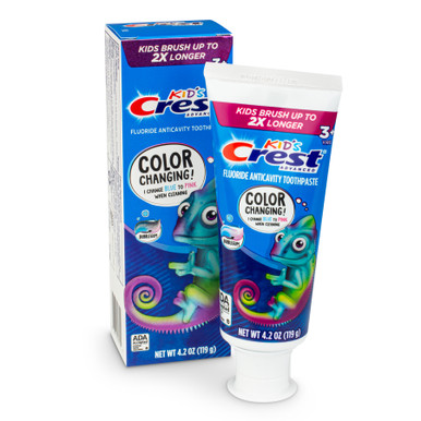 Crest Kid's Advanced Color Changing Toothpaste | Practicon, Inc.