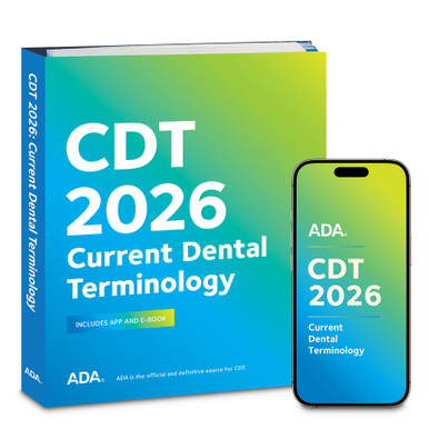 CDT 2026 – Current Dental Terminology Manual | ADA Official Codes