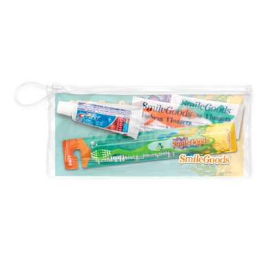 SmileGoods Child FlosSeas Patient Paks 72/Case | Practicon Inc
