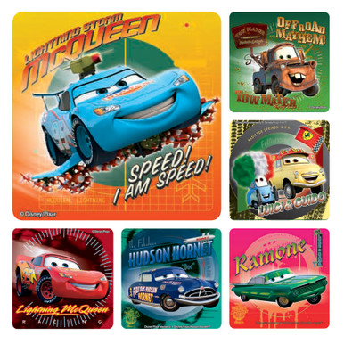 Disney Cars Supercharged Stickers 100/Pack | Practicon Inc