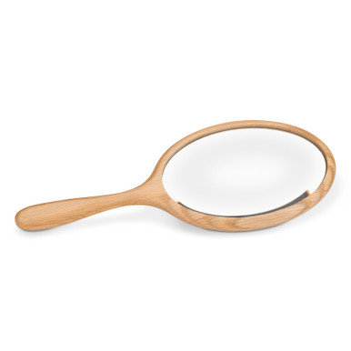 4 X 6 Oval Oak Mirror | Practicon Inc