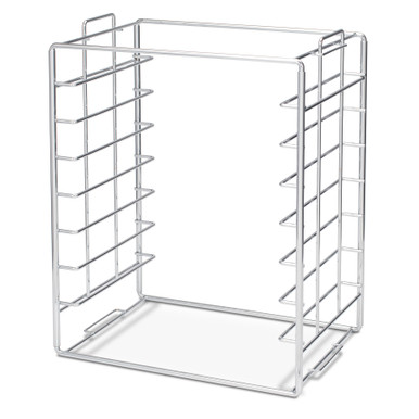 Chrome Operation Tub and Lid Rack | Practicon Inc