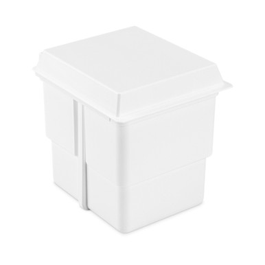 ZIRC Organizer Storage Tub with White Cover | Practicon Inc