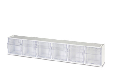 Tilt Bin Interlocking Multi-Bins 6 Bin | Practicon Inc