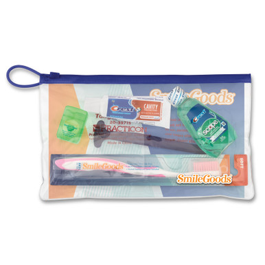 SmileGoods Adult Super Deluxe Patient Paks 72/Case | Practicon Inc