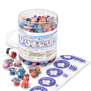 Alpha-Pro Kids Pack Prophy Paste 200/Pack | Practicon Inc