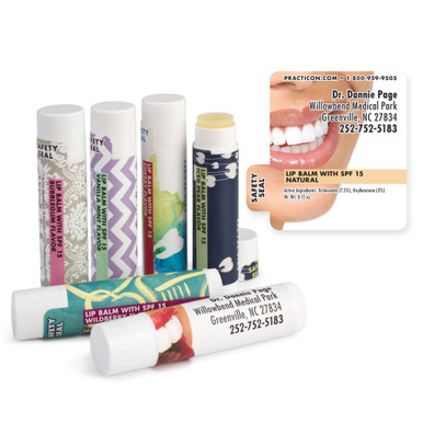 Personalized Photo Smile B Lip Balms 250/Pack | Practicon Inc