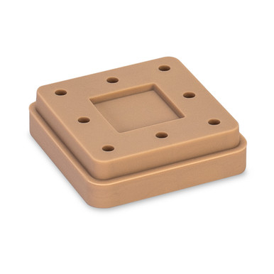 Square Silicone Bur Block | Practicon Inc