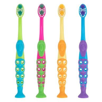 SmileGoods Y303 Caterpillar Child Toothbrushes 72/Box | Practicon Inc