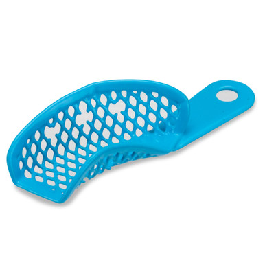 CTrays Metal Impression Trays Ur, Ll (Blue) Quadrant 12/Pack ...