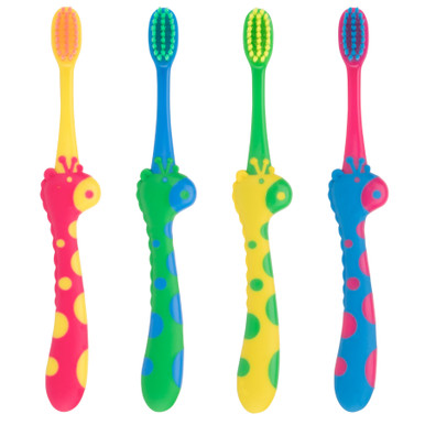 SmileGoods Y254 Giraffe Child Toothbrushes 72/Pack | Practicon Inc