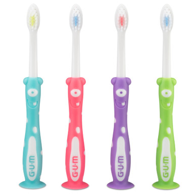 GUM Kids Monsterz Child Toothbrushes 12/Pack | Practicon Inc