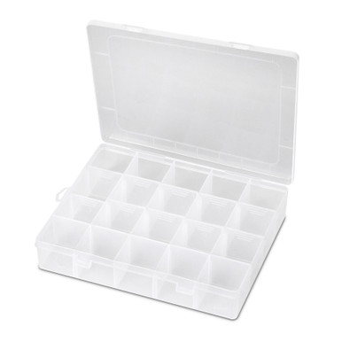 Deep 20 Compartments Grid Box | Practicon Inc