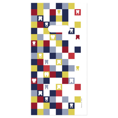 6 x 12 Fading Tooth Blocks Bags 100/Pack | Practicon Inc