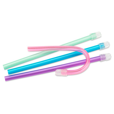 Practicon Rainbow Saliva Ejectors 100/Pack | Practicon Inc