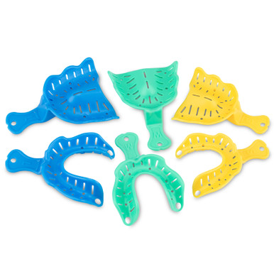Disposable Edentulous Impression Trays Assortment 12/Pack | Practicon Inc