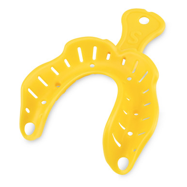 Disposable Edentulous Impression Trays Small (Yellow) Lower 12/Pack ...