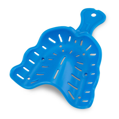 Disposable Edentulous Impression Trays Large (Blue) Upper 12/Pack ...