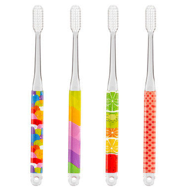 Designer Adult Toothbrushes 60/Pack | Practicon Inc