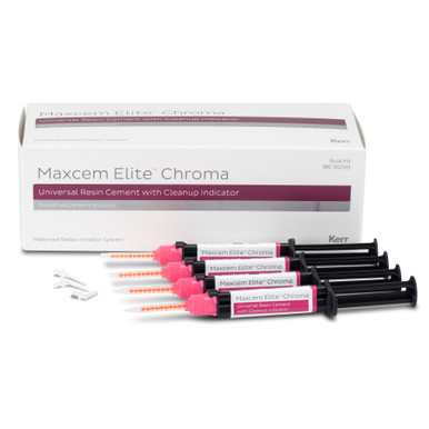Kerr Maxcem Elite Chroma Universal Resin Cement Bulk Kit 1/Kit ...