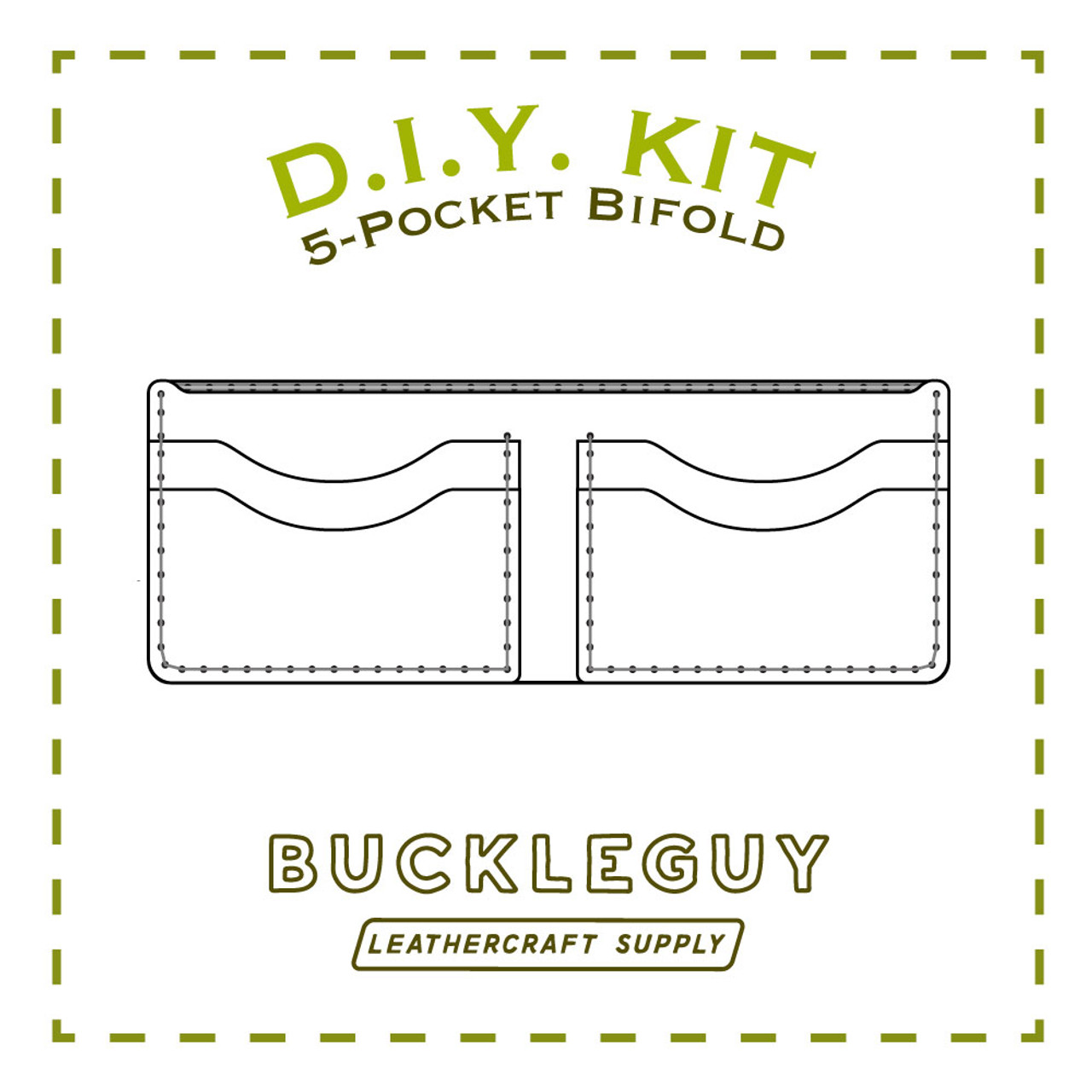 5 Pocket Bifold Wallet Pattern PDF Template Saturday Scratch 5 Pocket Bifold Wallet Pattern PDF Template Saturday Scratch