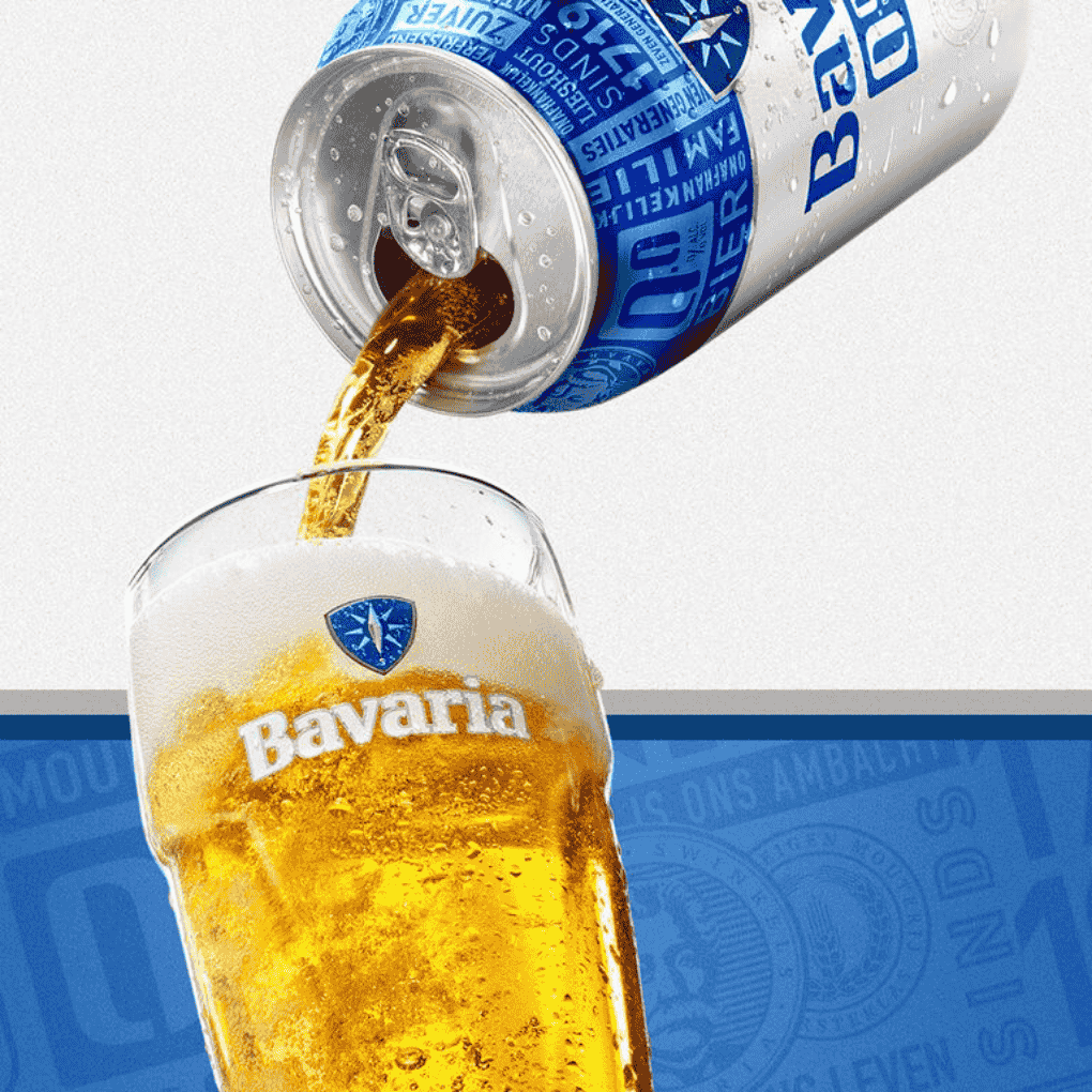 Bavaria bierglas - Dare to Drink Different